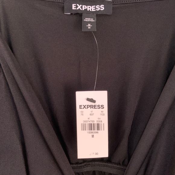 Express | Tops | Express Black Spaghetti Strap Blouse Top | Poshmark